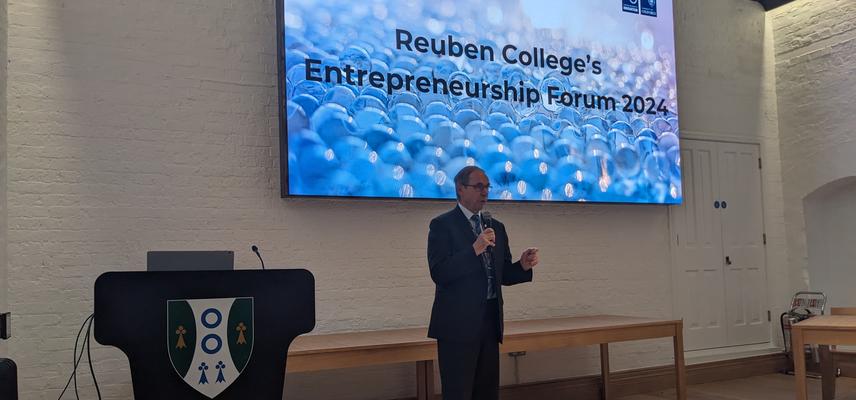 Reuben hosts its second Entrepreneurship Forum | Reuben College